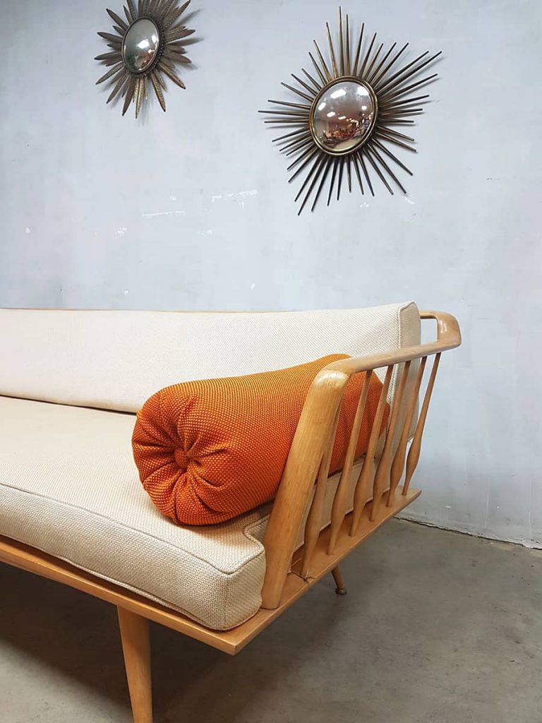 Midcentury design lounge bank spijlen bank spindle back sofa Walter ...