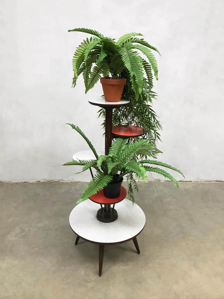 Vintage design fifties plant stand etagère retro plantentafel jaren 50 ...