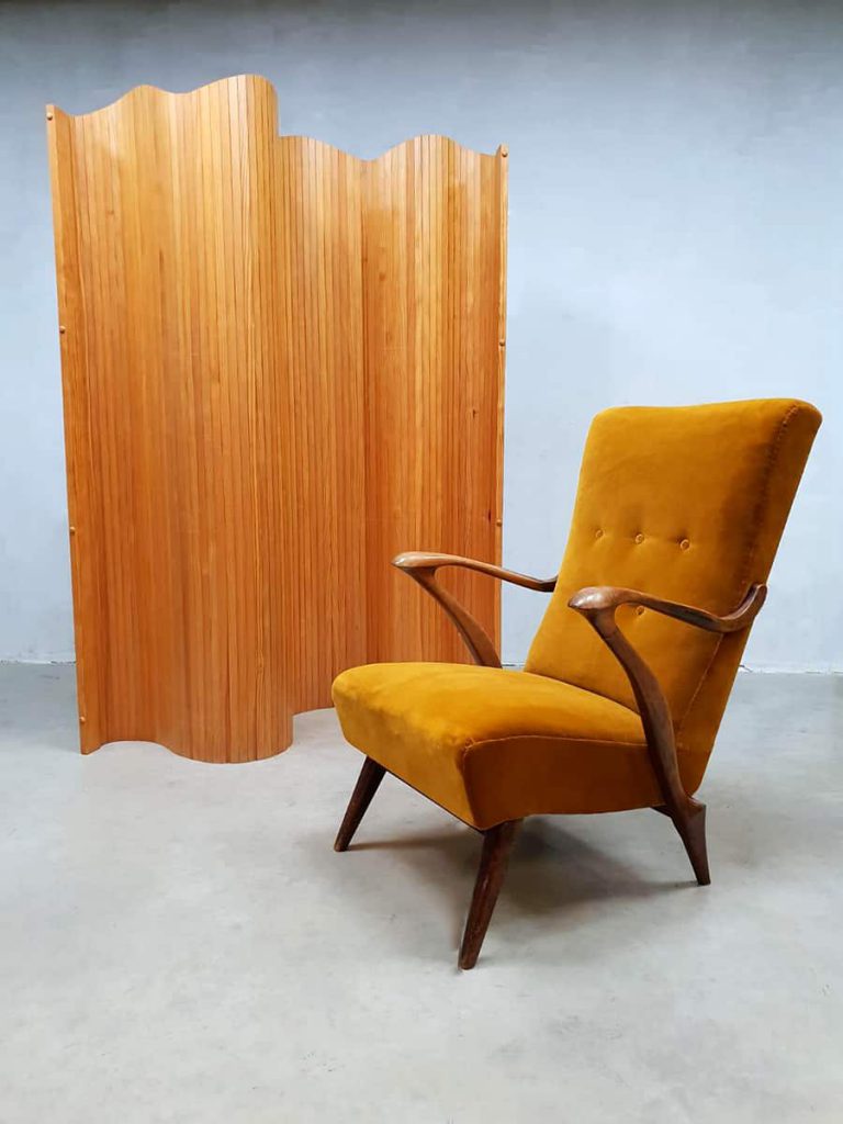 Vintage design room divider folding screen paravan scheidingswand ...