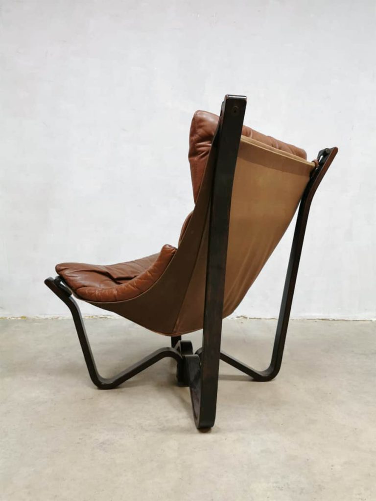 Vintage Scandinavian design lounge chair fauteuil Jim Myrstad Brunstad ...