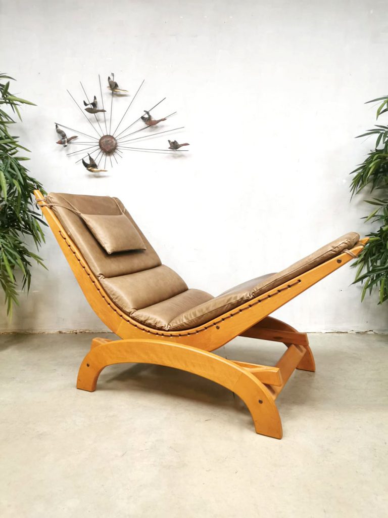 Vintage design rocking chair schommelstoel ‘relaxer’ | Bestwelhip