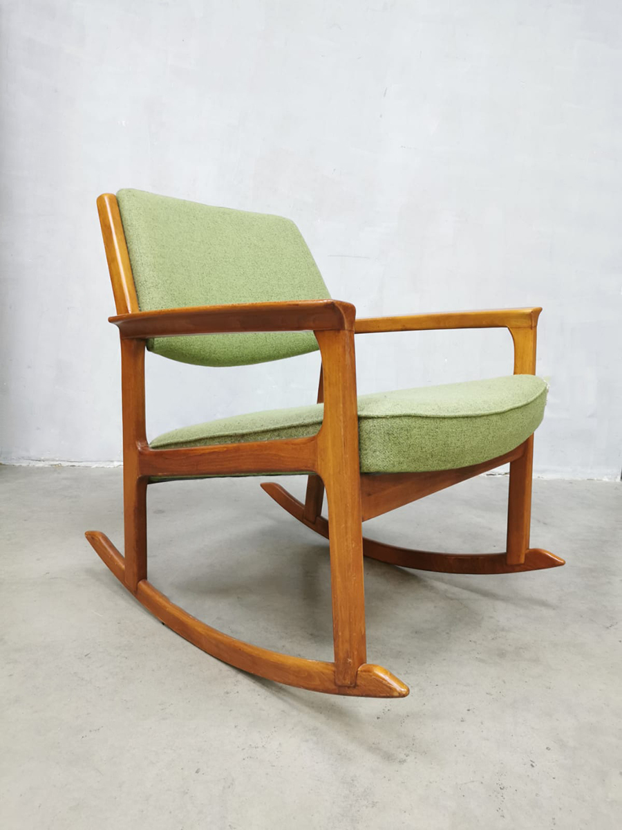 Swedish vintage rocking chair schommelstoel Inge Andersson brothers ...