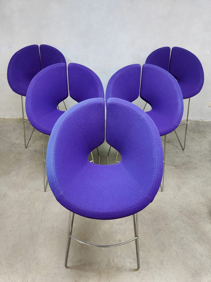 Dutch modern design stool kruk Patrick Norguet Artifort Apollo | Bestwelhip