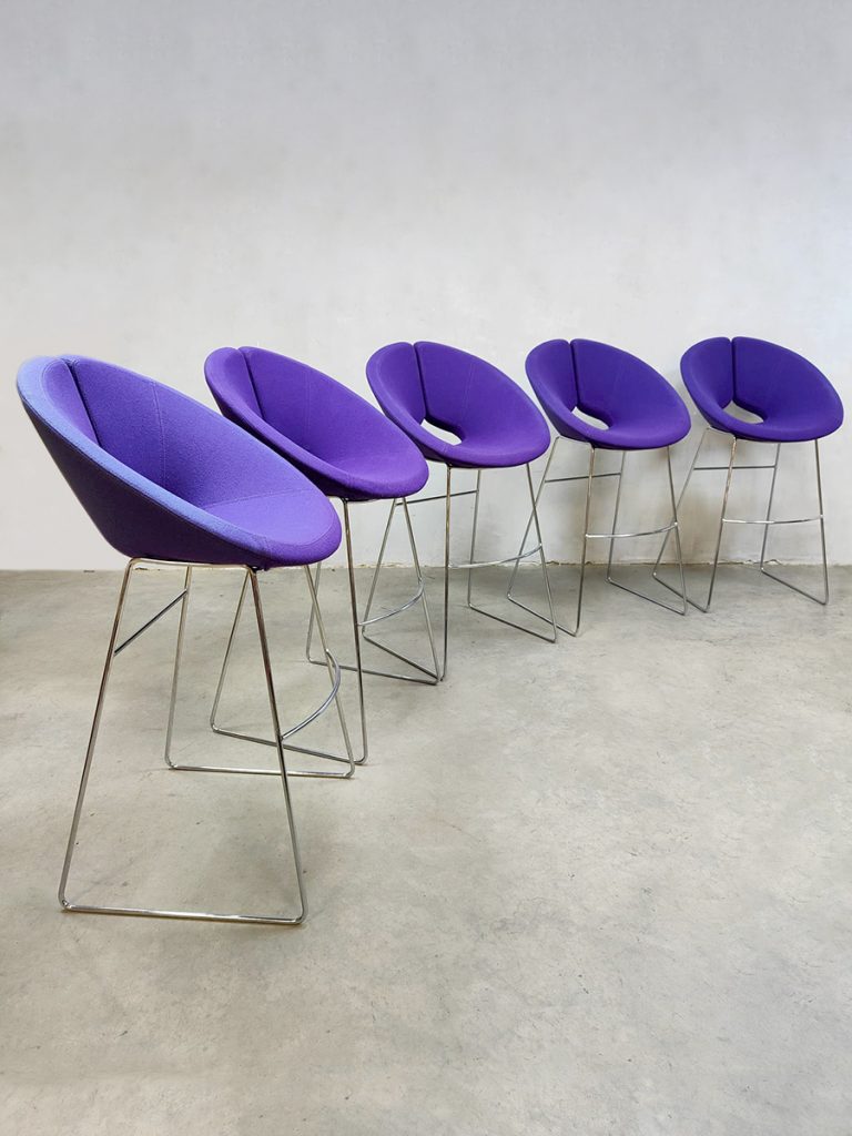 Dutch modern design stool kruk Patrick Norguet Artifort Apollo | Bestwelhip