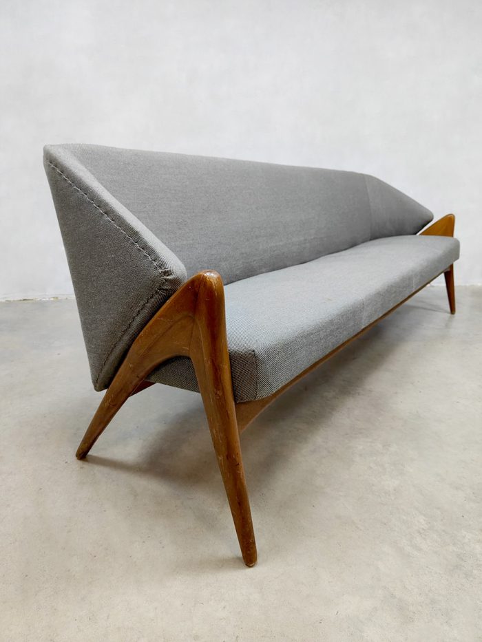 Midcentury Scandinavian design lounge set sofa & armchairs ‘Z-shape ...