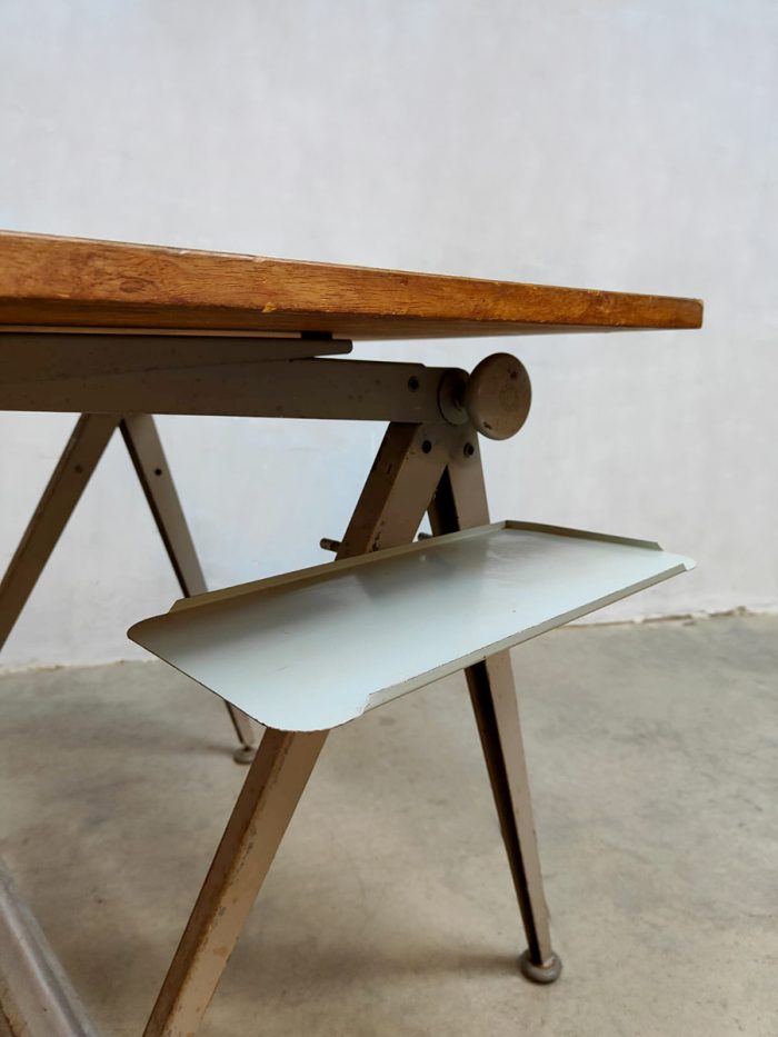 Vintage Friso Kramer drafting drawing table tekentafel Ahrend de Cirkel ...
