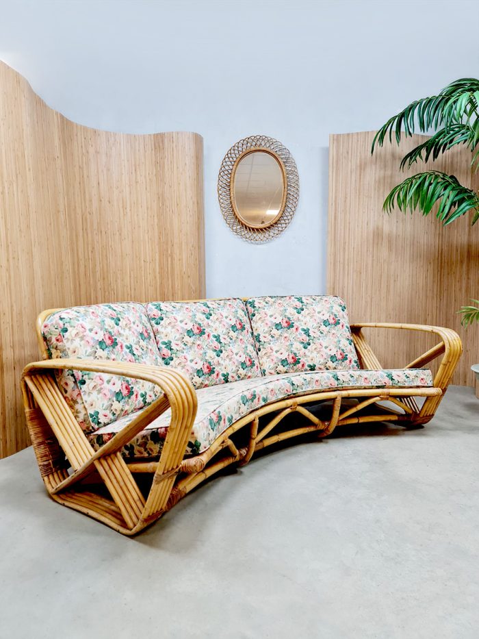 Vintage rattan bamboo lounge set fauteuils ‘Bohemian summer’ | Bestwelhip