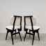 Vintage Dutch dining chairs ‘Zwaag’ eetkamer stoelen Bako 1960 | Bestwelhip