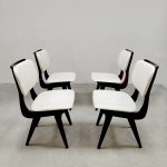 Vintage Dutch dining chairs ‘Zwaag’ eetkamer stoelen Bako 1960 | Bestwelhip