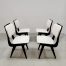 Vintage Dutch dining chairs ‘Zwaag’ eetkamer stoelen Bako 1960 | Bestwelhip