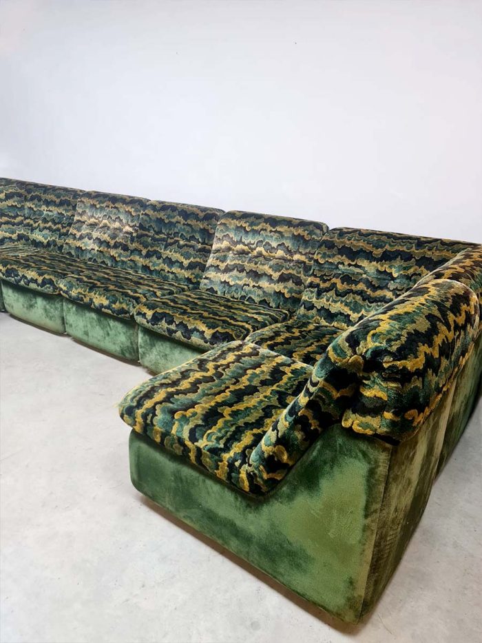 Vintage 70s modular sofa modulaire lounge bank ‘Urban Jungle’ | Bestwelhip