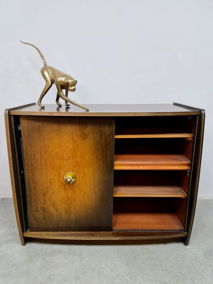 Vintage Art Deco style liquor cocktail cabinet dranken kast 1950’s ...