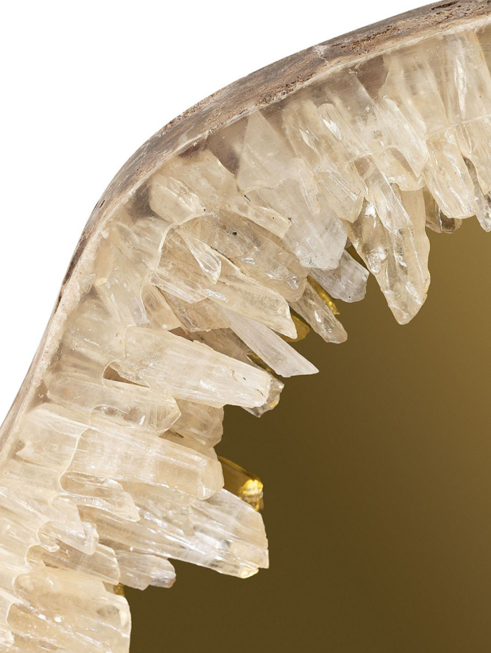 New design rose quartz bronzed mirror rozenkwart spiegel | Bestwelhip